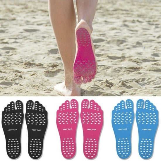 Barefoot Stick-On Foot Pads Adhesive Soles Invisible Shoes – TheToddly